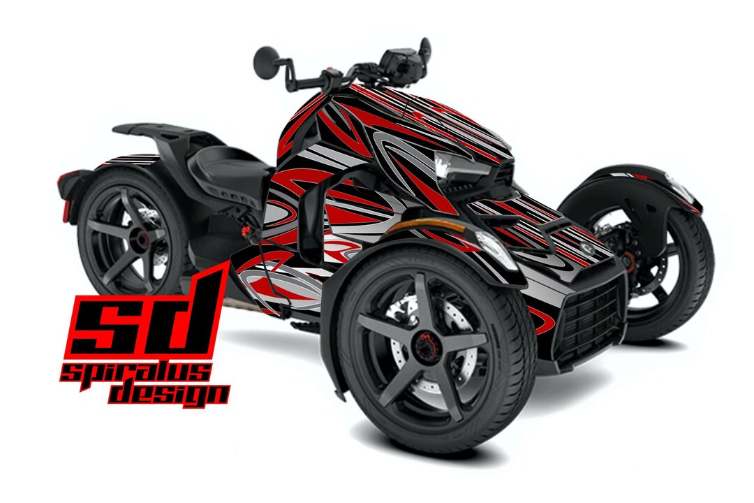 Can Am Ryker Sport & Ryker Rally 600 900 2019-2026 Graphic Wrap Decal ...