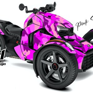Can Am Ryker Sport Rally 600 900 Graphic Wrap Decal Kit vintage Camo - Etsy