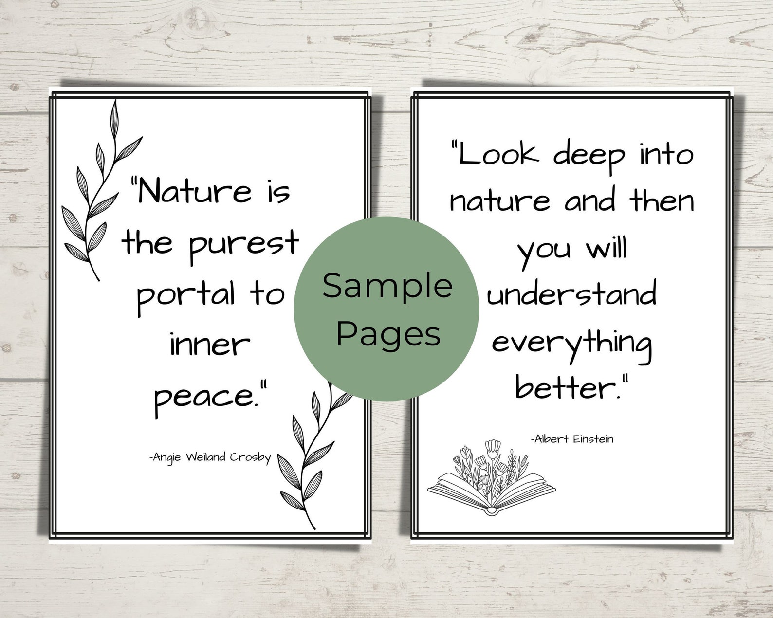 Printable Kids Nature Journal, Kids Adventure Book, Nature Journal ...