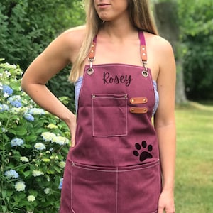 Waterproof Pet Groomer Apron - Etsy