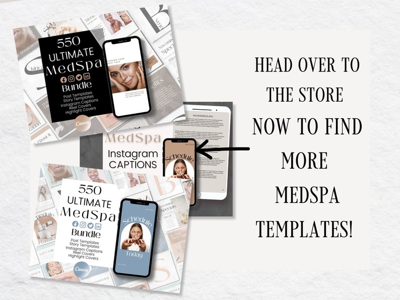 Medspa Content Planning Calendar Medspa Content Planner Medspa ...