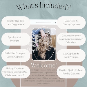 Hairstylist Social Media Caption Hairstylist Instagram Caption Hair ...