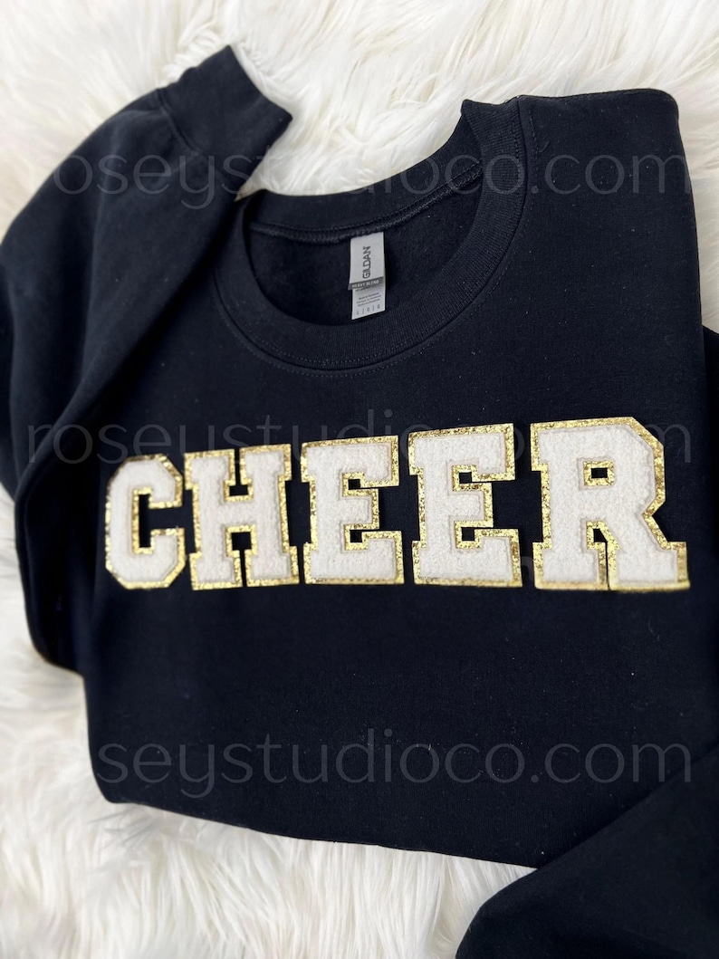 Girl Cheer Sweatshirt Girl Cheerleader Gift Kids Cheer Shirt Cheer Team ...