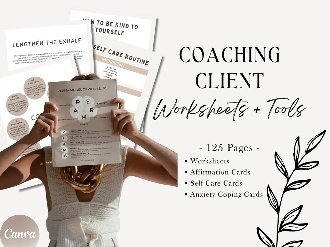 Life Coaching Worksheet Template for Life Consultant Worksheet - Etsy
