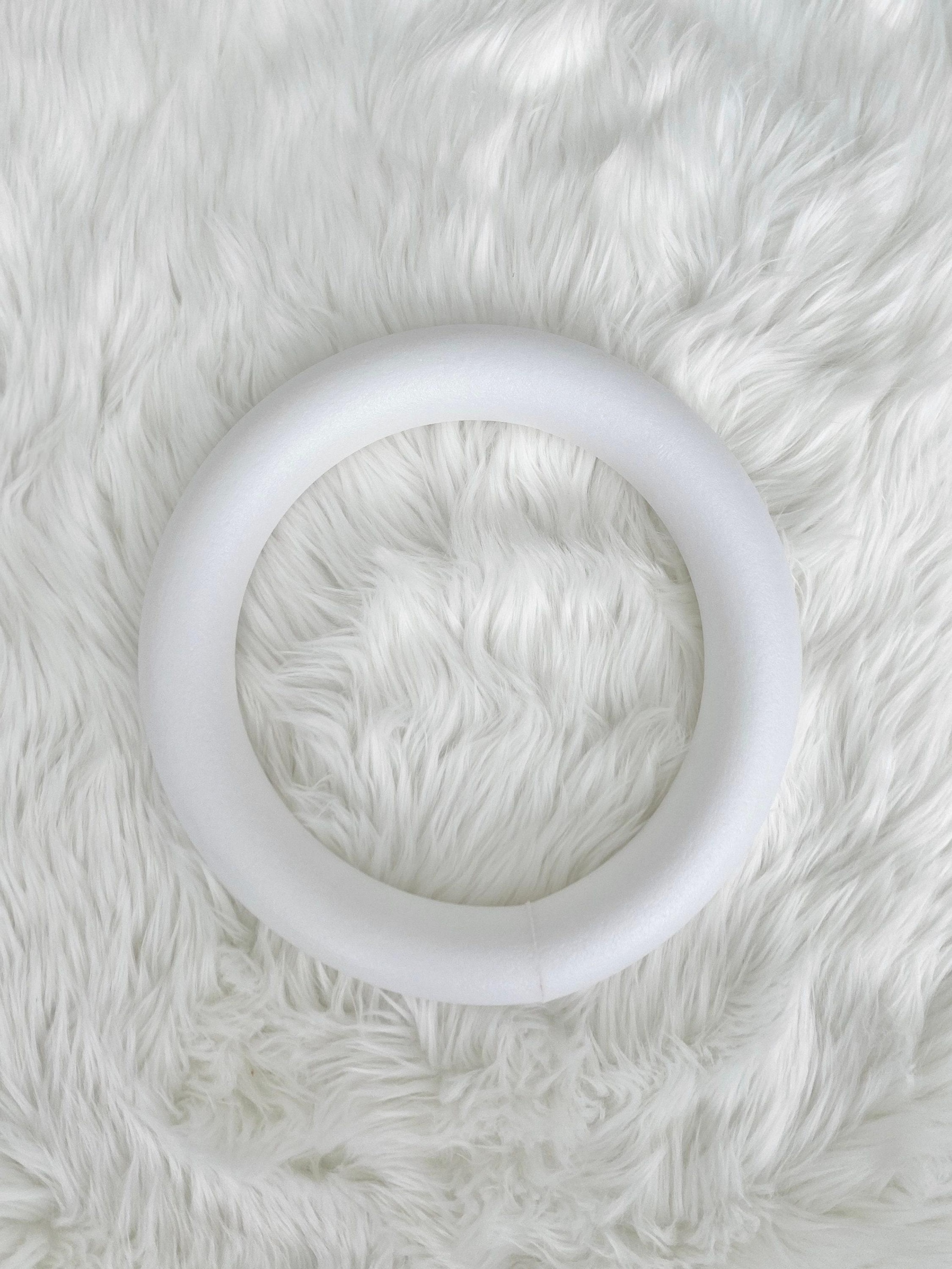 8" 10" 12" Extruded Foam Wreath Styrofoam Wreath Frame Floral Wreath ...