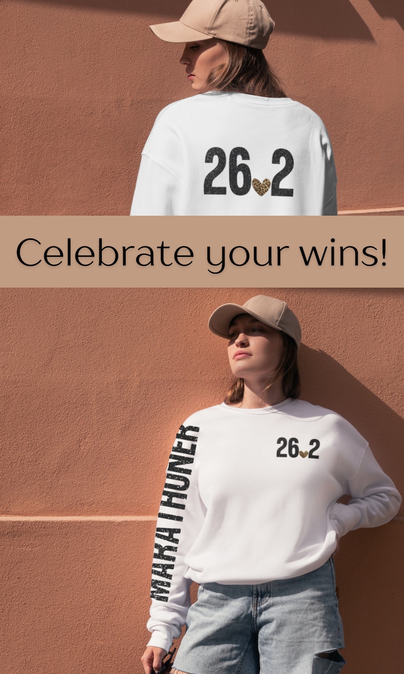 Custom Glitter Marathoner Shirt Marathon Runner Gift Marathon Shirt for ...