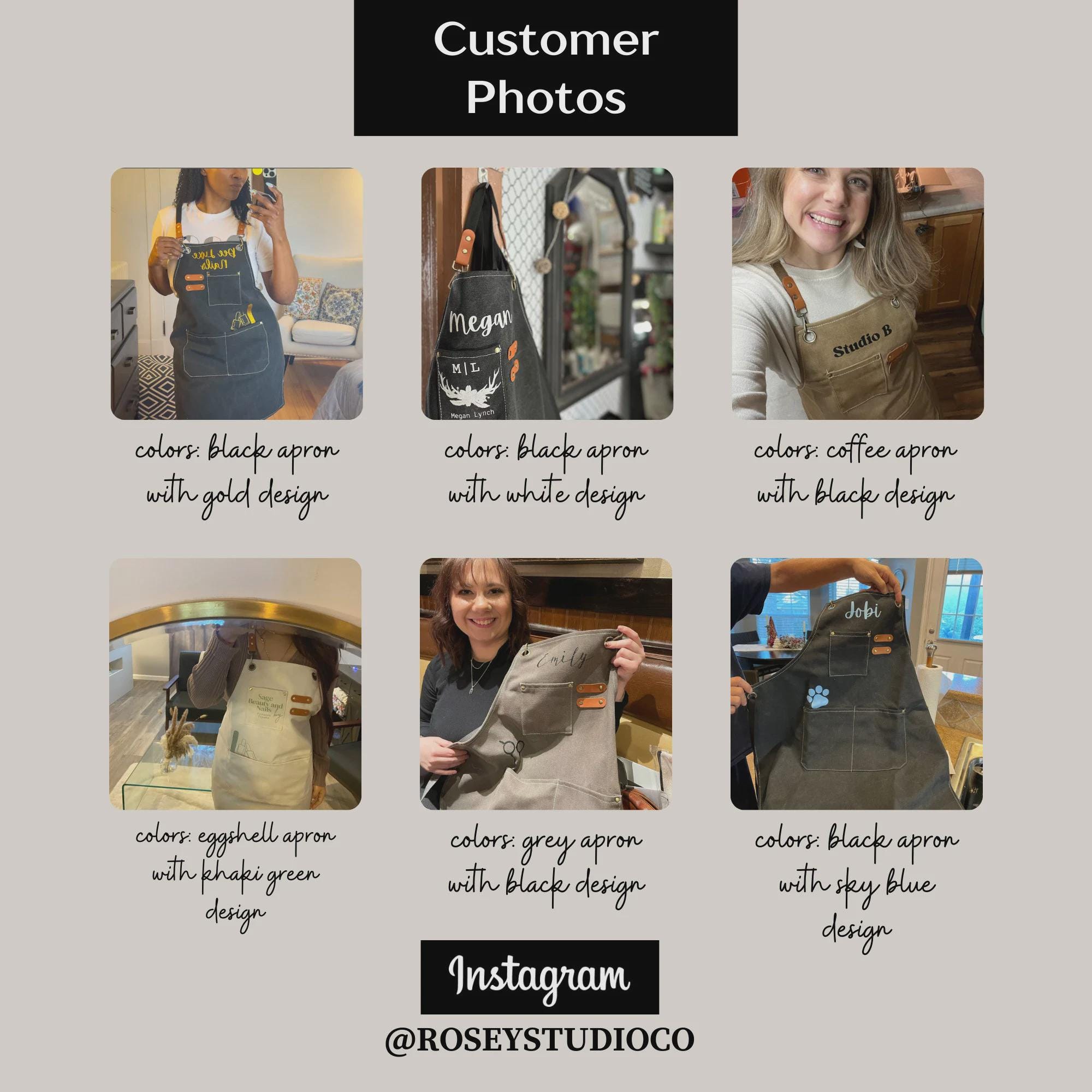 Custom BBQ Gift Apron for Dad Grill Accessories Apron for Men Custom ...