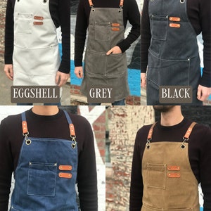 Personalized Barber Apron for Men Hair Cutting Apron for Barber ...