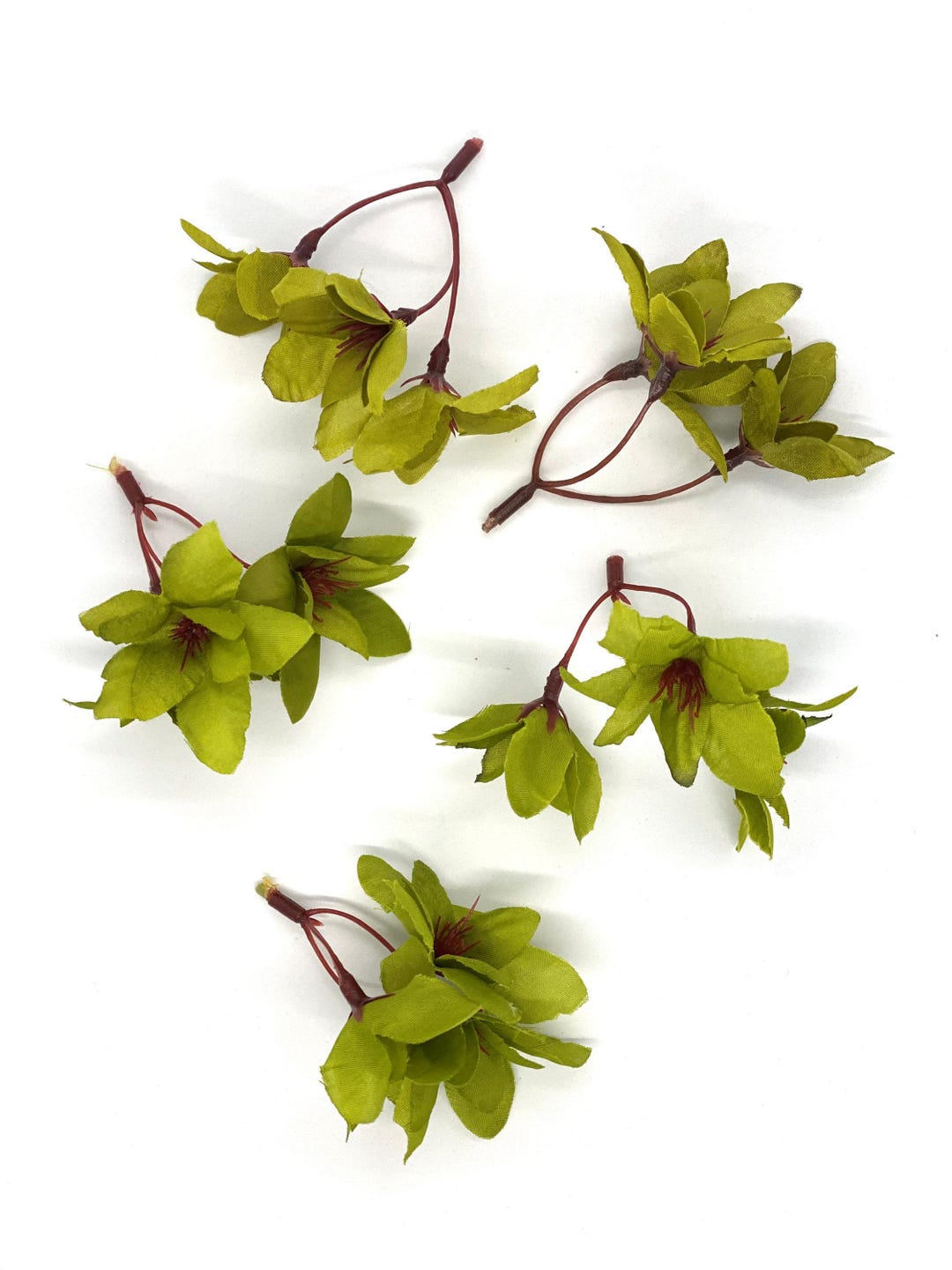 Set of 5 Artificial Olive Greenery Accent Greenery Sprig Greenery Crown ...