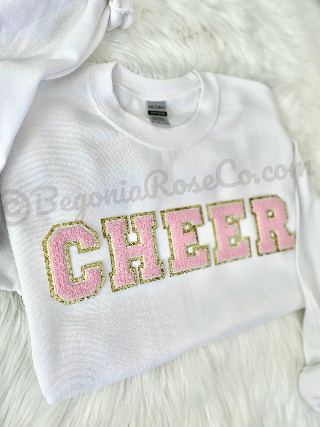 Girl Cheer Sweatshirt Girl Cheerleader Gift Kids Cheer Shirt Cheer Team ...