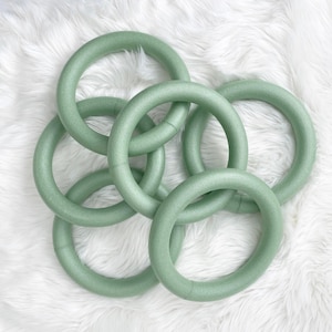 8" 10" 12" Extruded Foam Wreath Styrofoam Wreath Frame Floral Wreath ...