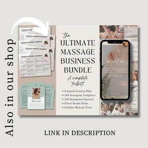 Massage Instagram Template Massage Therapist Massage Template Massage ...