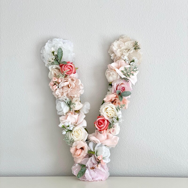 Wooden Letter V - Etsy