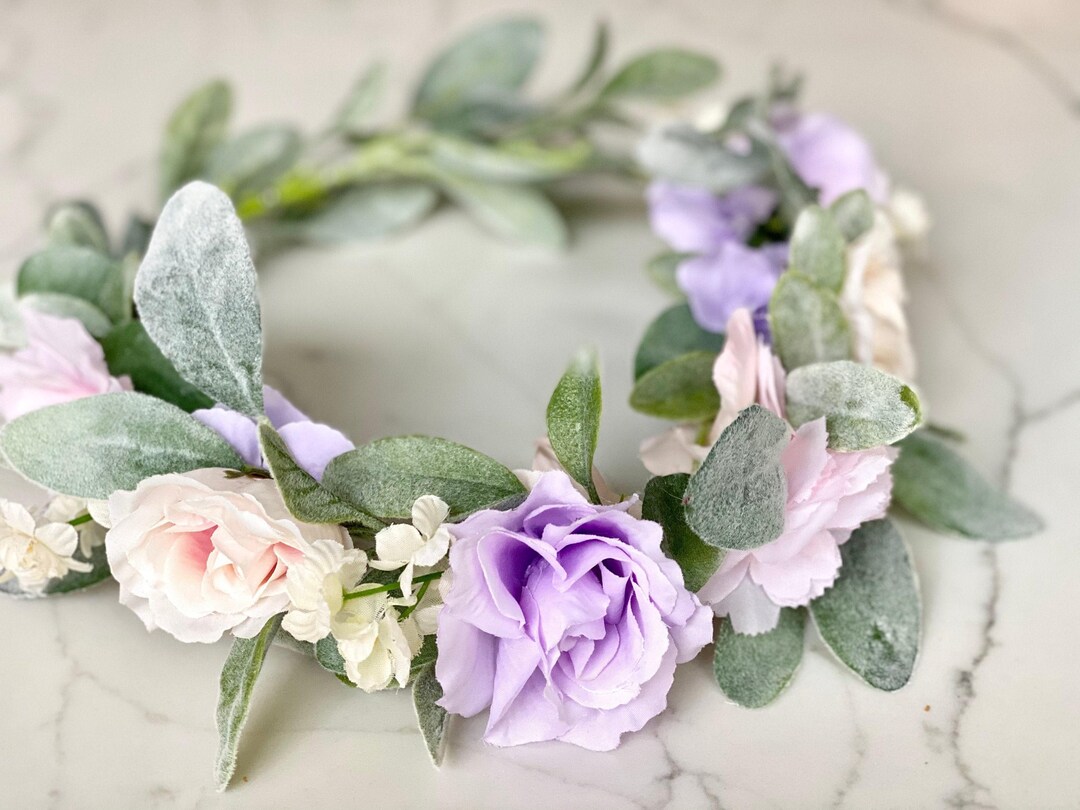 Adult Birthday Flower Crown Boho Birthday Crown Boho Flower Crown ...