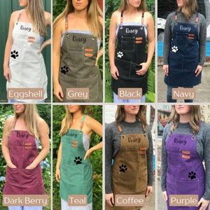 Waterproof Dog Groomer Apron for Pet Groomer Gift for Dog Groomer Gift ...