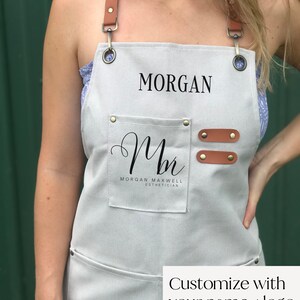 Esthetician Apron Customized Apron for Esthetician Gift for Esthetician ...