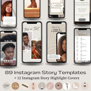 Hairstylist Content Hair Post Instagram Afro Hair Salon Instagram ...