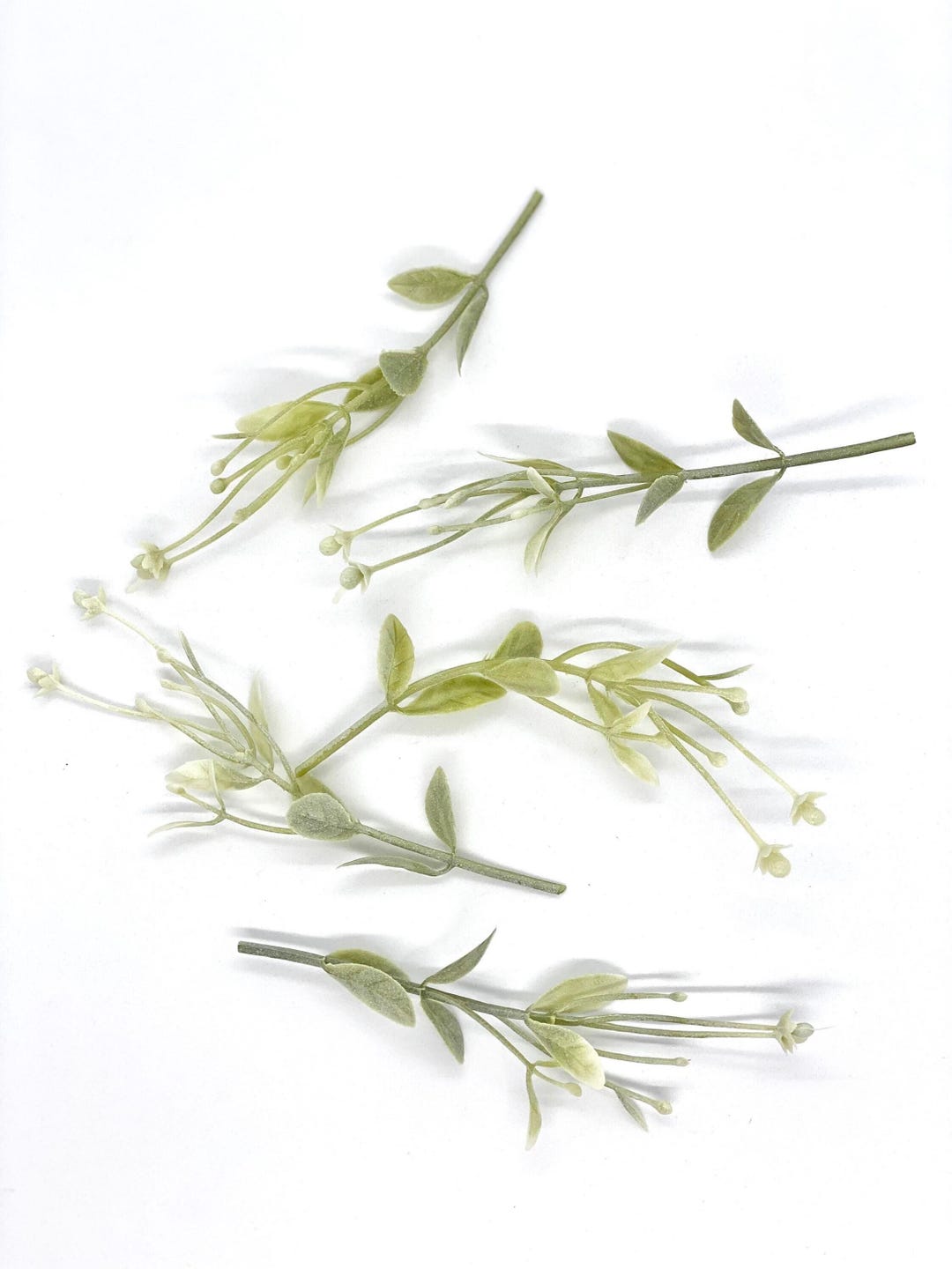 Set of 5 Artificial Greenery Accent Greenery Sprig Greenery Crown ...