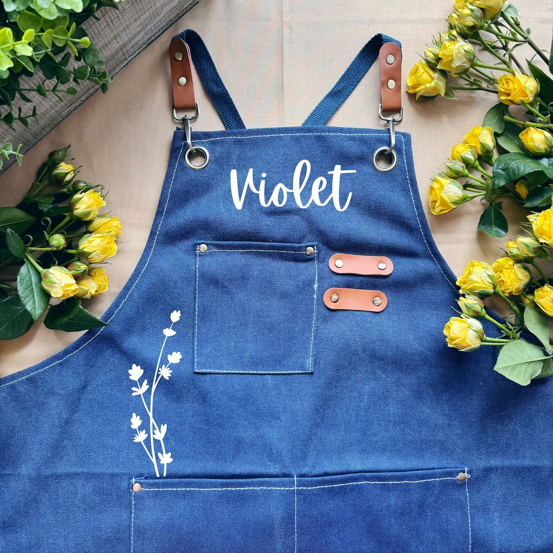 Custom Florist Apron Gardener Apron Florist Customized Outdoor Garden ...