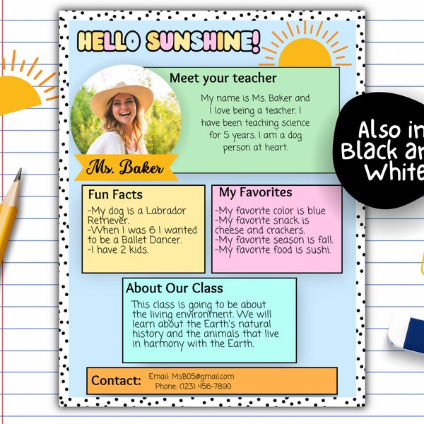 Teacher Appreciation Sunshine - Etsy