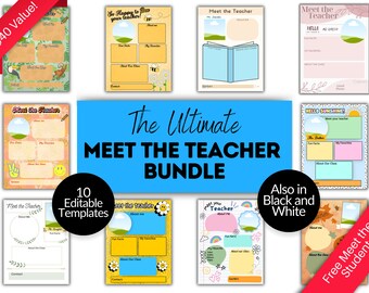 EDITABLE Meet the Teacher Memo Meet the Teacher Template - Etsy