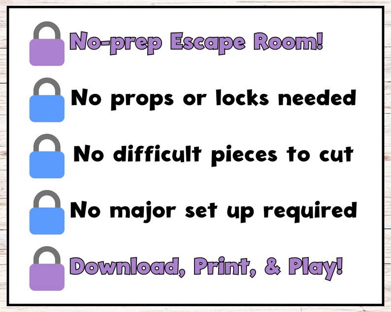 End of School Year Escape Room: Race Into Summer One-pager (PDF) - Etsy