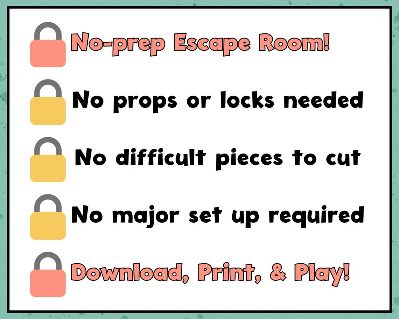Back to School Escape Room the Missing Mascot Fun Printable Puzzle Game ...