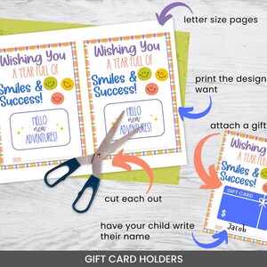 Teacher Back to School Gift Card Holders - Welcome Back to School ...