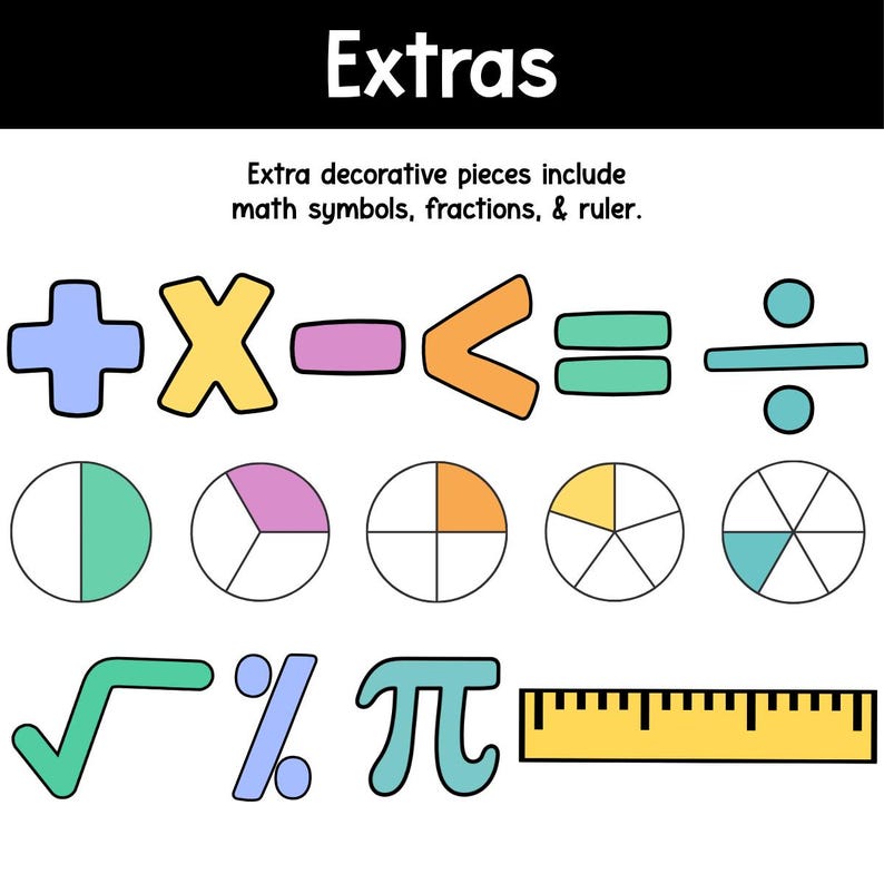 Math Classroom Bulletin Board Kit: Welcome to Our Math Squad - Upper ...