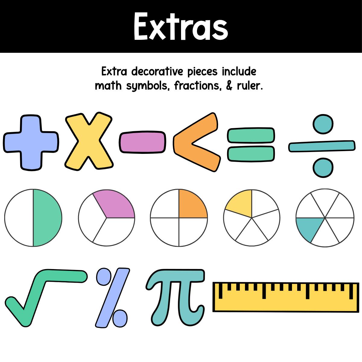 Math Classroom Bulletin Board Kit: Welcome to Our Math Squad - Upper ...