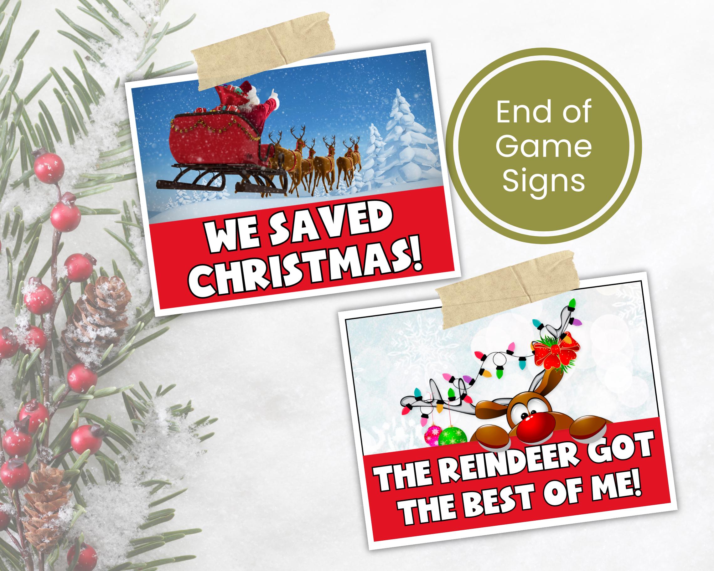 Mischievous Reindeer Escape Room for Tweens and Kids - Christmas Escape ...