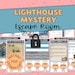 Lighthouse Mystery Escape Room for Tweens and Kids - Printable Puzzle ...