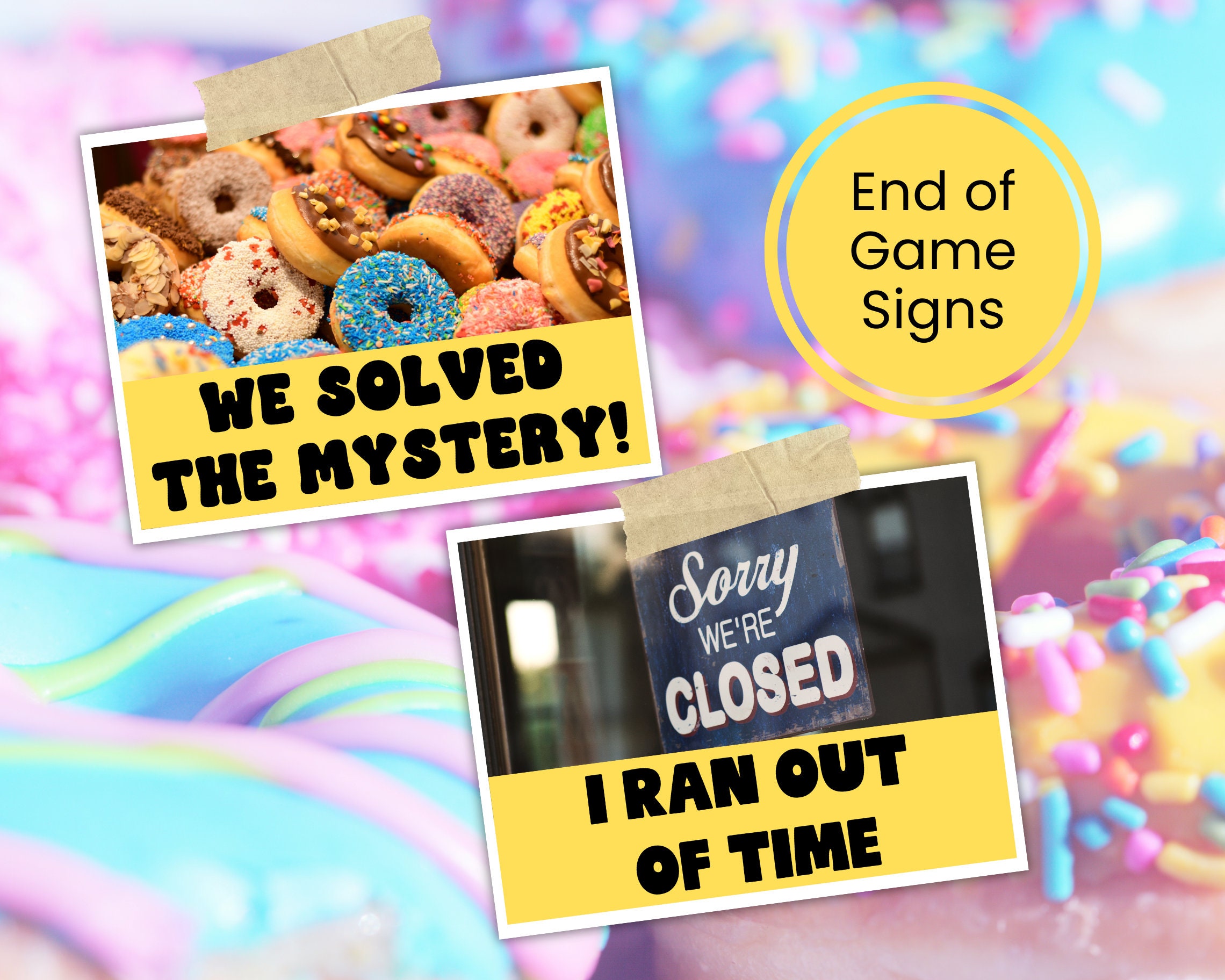 Donut Escape Room - Fun Printable Puzzle Game for Kids - National Donut ...
