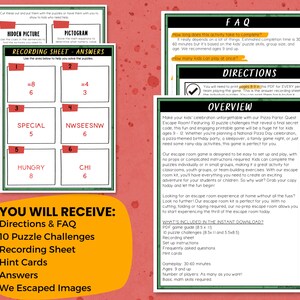 Pizza Escape Room - Fun Printable Puzzle Game for Kids - National Pizza ...