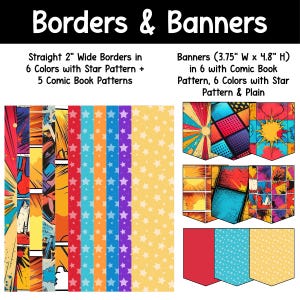 Back to School Bulletin Board Kit - Math Superpowers - Math Classroom ...