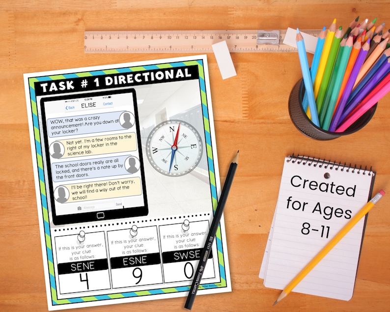 End of School Year Breakout Escape Room for Tweens and Kids - Printable ...