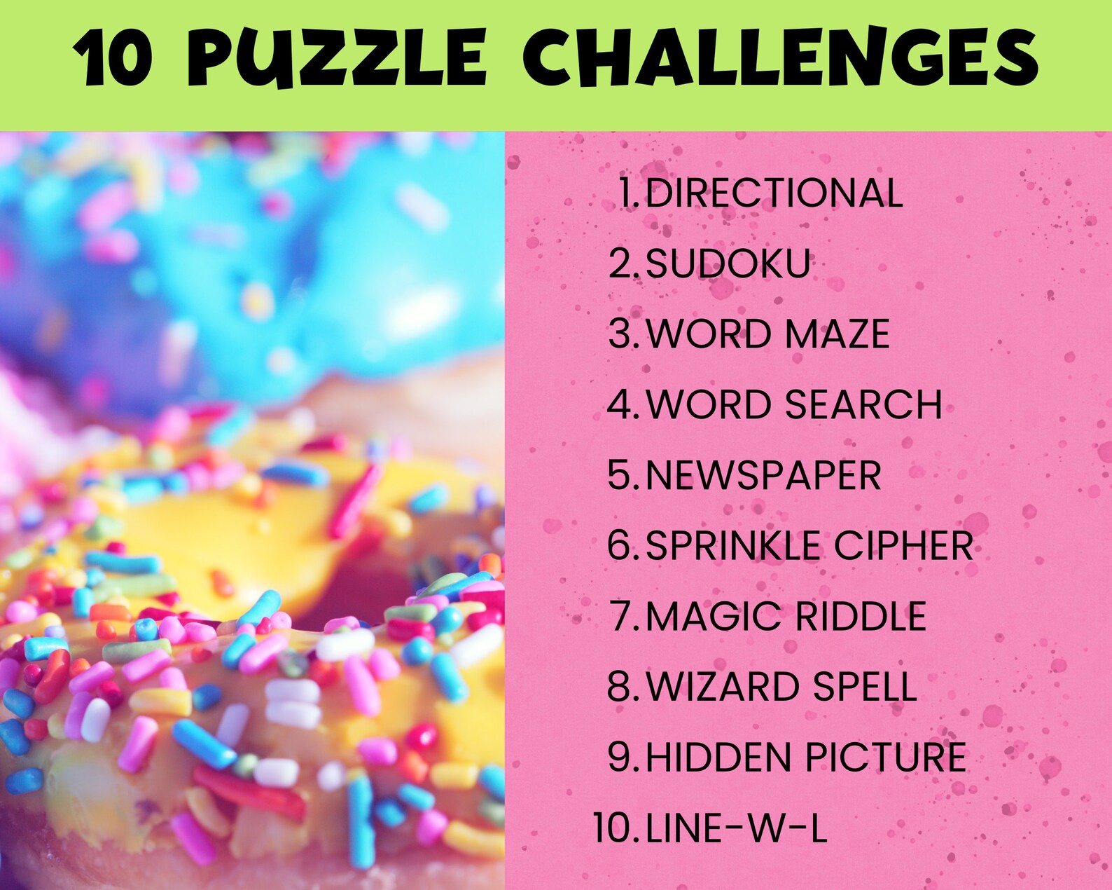 Donut Escape Room - Fun Printable Puzzle Game for Kids - National Donut ...