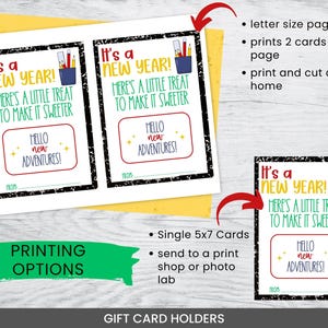 Teacher Back to School Gift Card Holders - Welcome Back to School ...