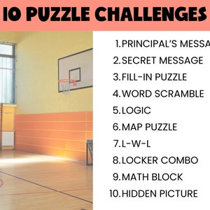 Back to School Escape Room - the Missing Mascot - Fun Printable Puzzle ...