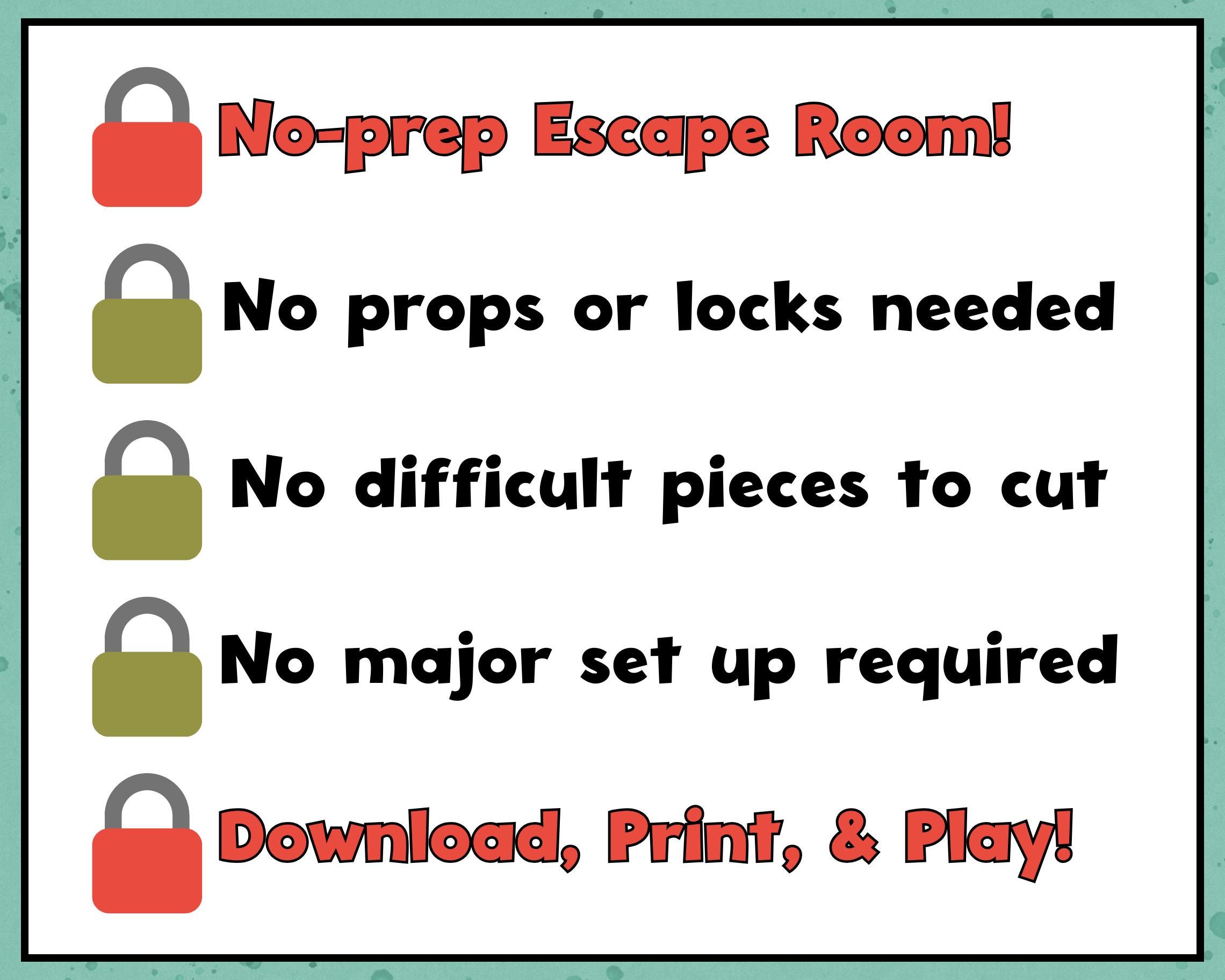 Mischievous Reindeer Escape Room for Tweens and Kids - Christmas Escape ...