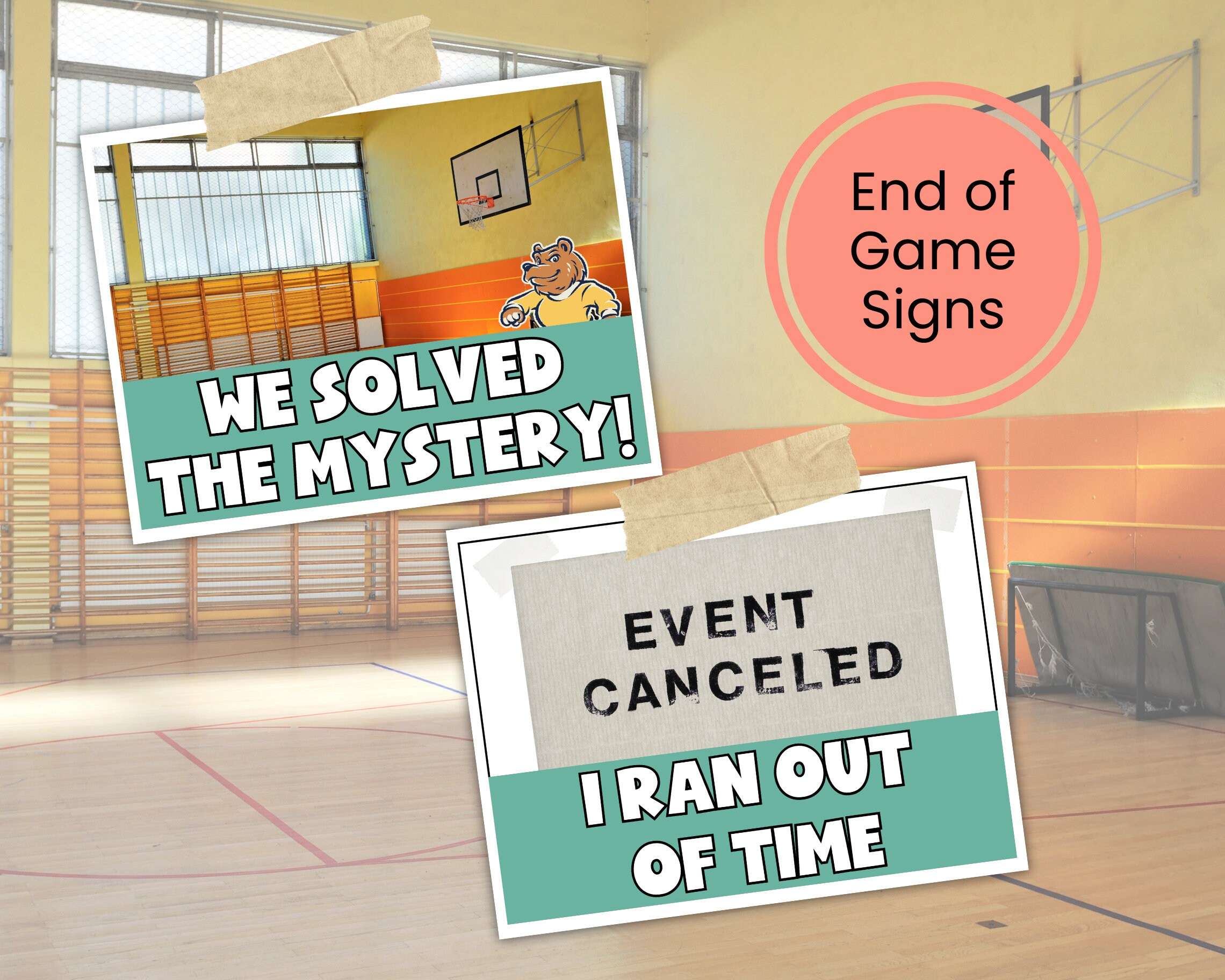 Back to School Escape Room the Missing Mascot Fun Printable Puzzle Game ...