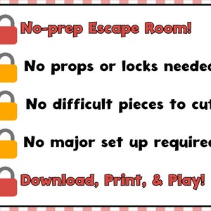 Pizza Escape Room for Tweens and Kids - Printable Puzzle Game ...