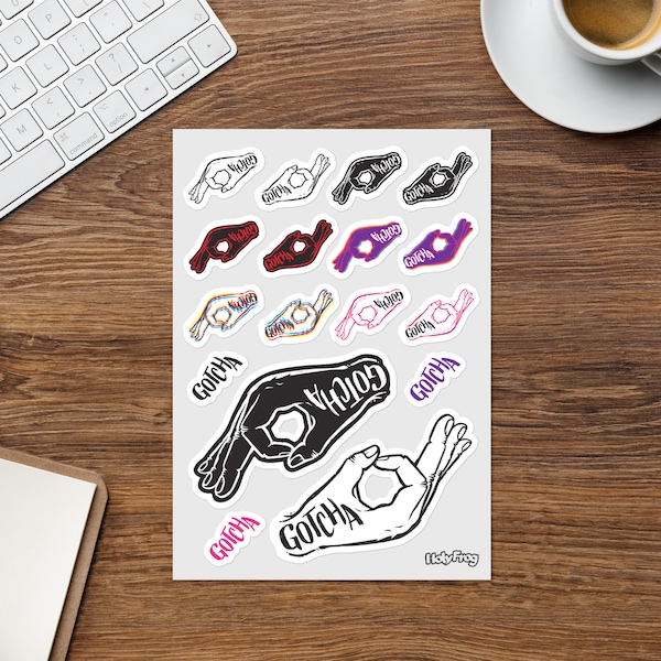 Circle Stickers - Etsy