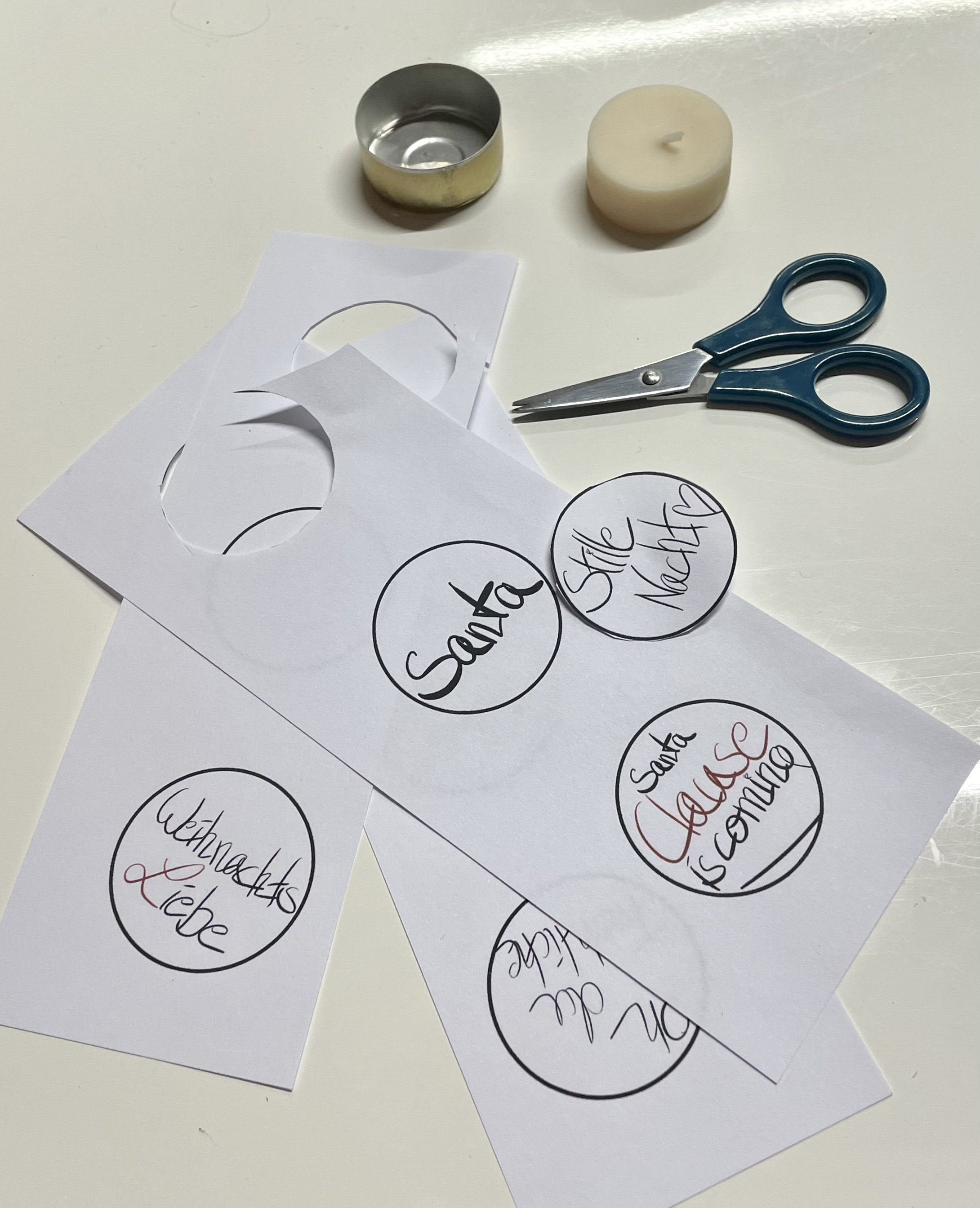 Christmas Tealight Messages to Print Out Christmas Tealight Messages ...