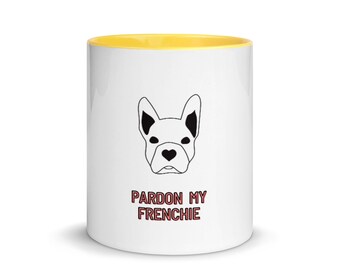 Frenchie Sugar Skull Mug - Etsy