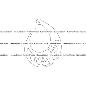 Abstract Moon With Native Pattern Wood Earring Svg Laser Cut File ...