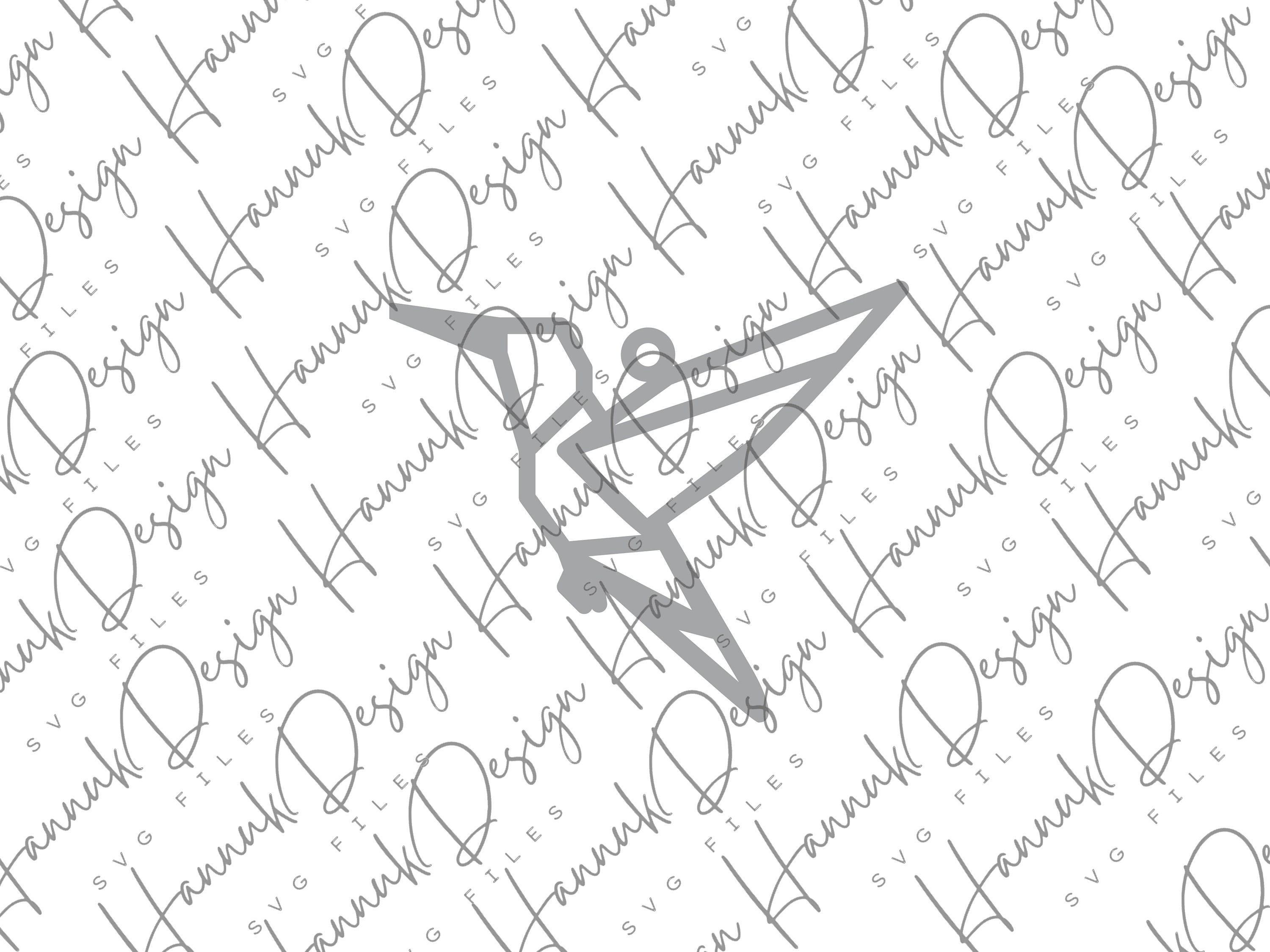 Hummingbird Earring Svg Laser Cut File for Glowforge Wood - Etsy
