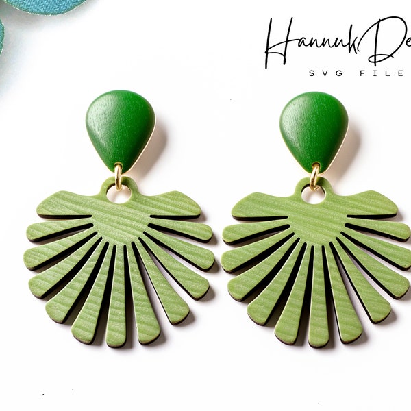 Fan Earrings - Etsy