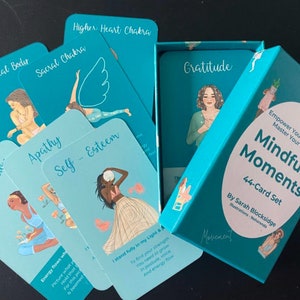 Mindful Moments Card Deck | Affirmation Cards | Journaling Card Deck ...
