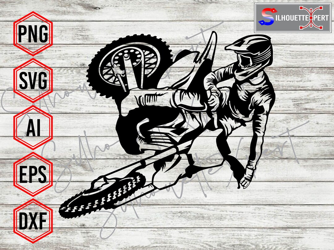 Motocross Svg, Dirt Bike Svg, Mud Life Svg - Cricut, CNC, Laser, Vinyl ...